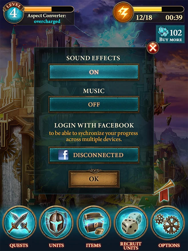 原文地址：https://www.behance.net/gallery/Game-UI/12354601 游戏UI界面-花瓣网