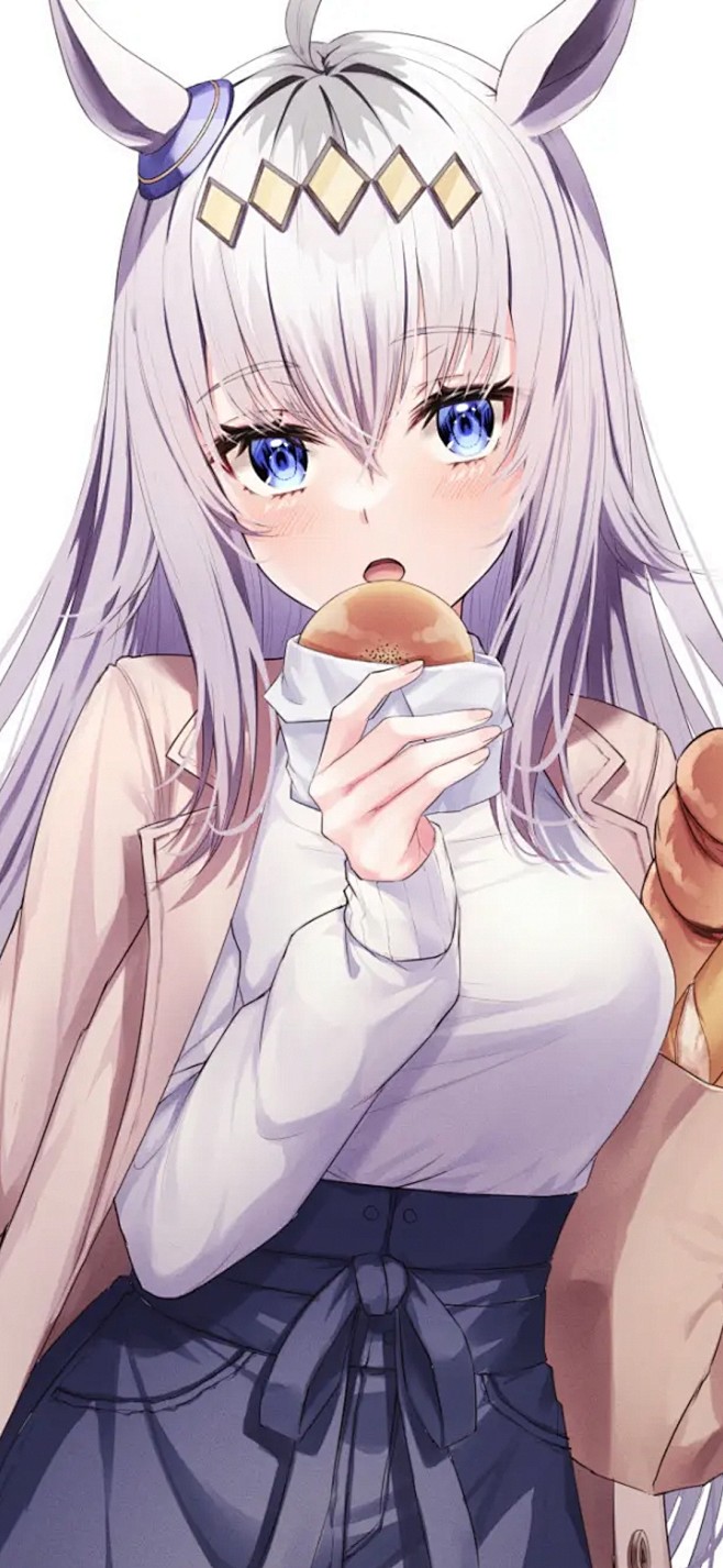 动漫少女美食记 采集@别致的七