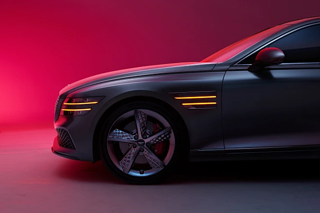 automotive Automotive Photography car genesis hyperrealism Moody ...