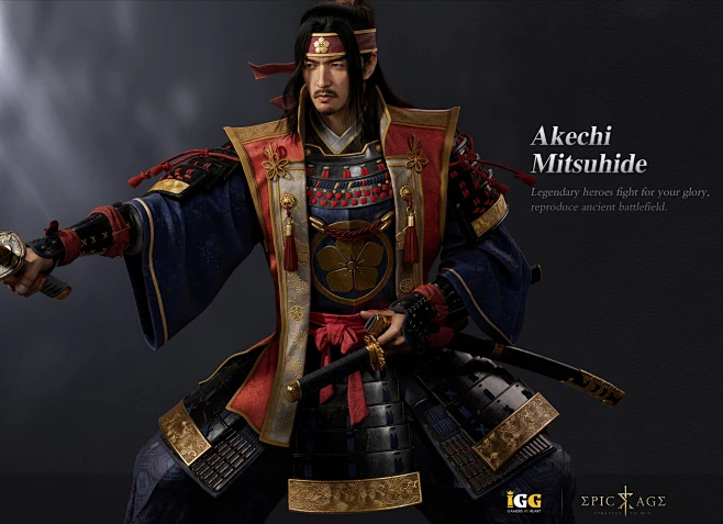 Japan_Akechi Mitsuhide-花瓣网