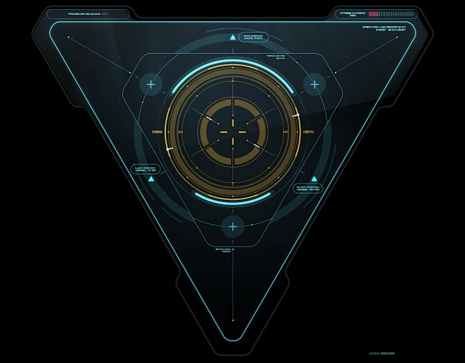 Evgeny Rodygin | Rocket Launcher - Futuristic aiming UI : Personal work ...