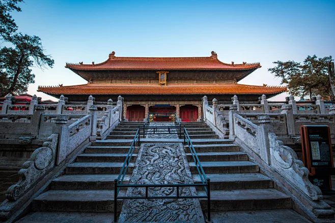 曲阜孔庙大成殿摄影照片-花瓣网