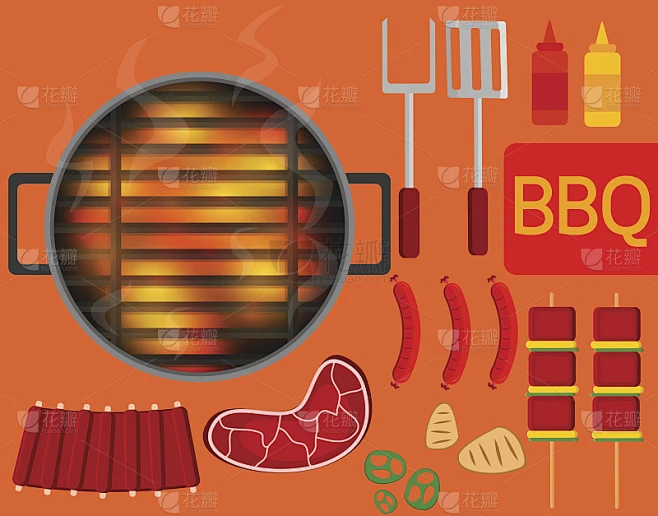 BBQ2素材-花瓣网