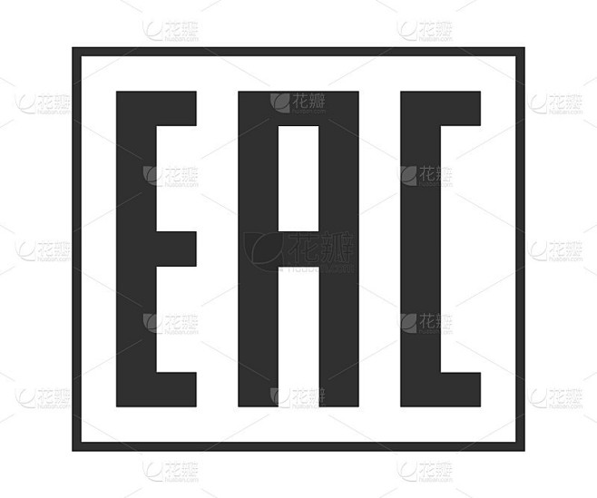 Eurasian Conformity, EAC certification mark icon.