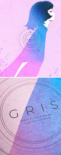 gris 游戏-花瓣网|陪你做生活的设计师 | 戏海报视频游戏图像0