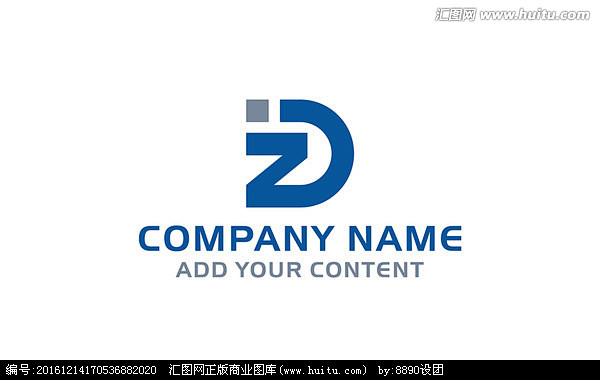 字母DZ标志