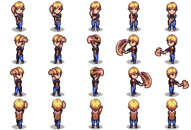 2D 2D Animation 8bit animation Game Art Indie game pixel Pixel art ...