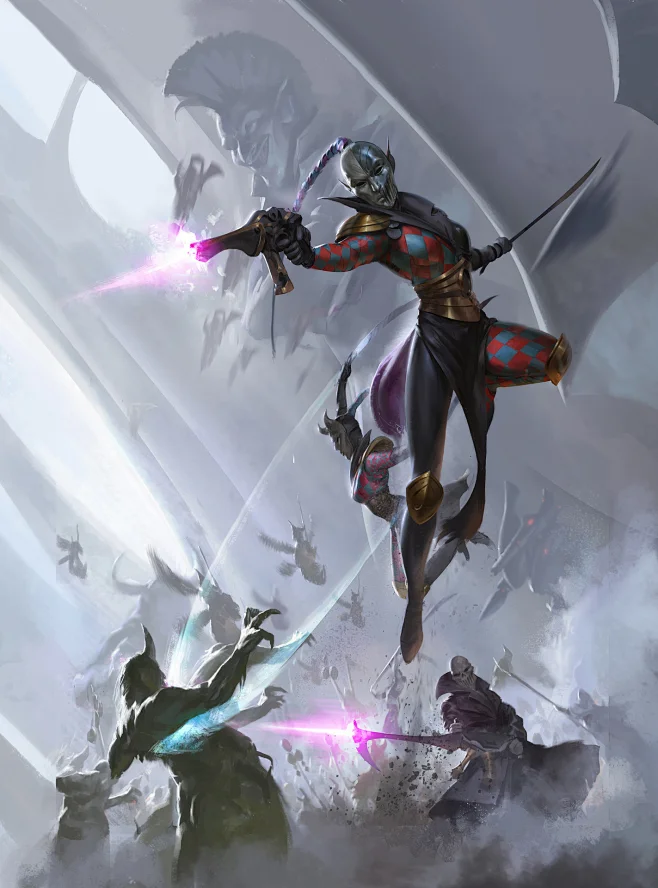 Solitaire, Even Amundsen : This is a piece I did for Games Workshop's ...