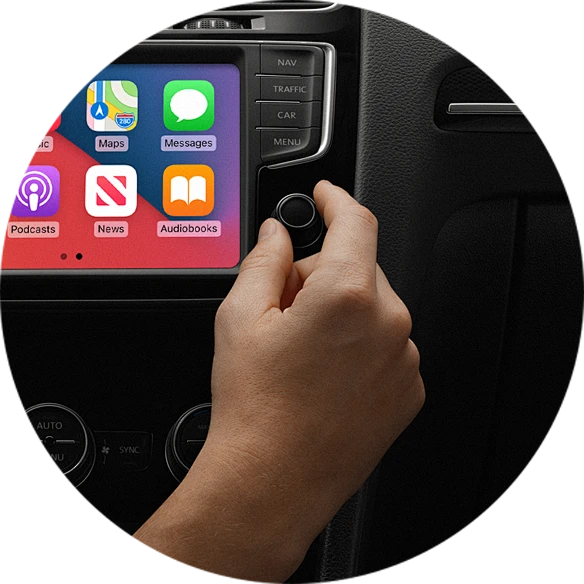 iOS - CarPlay : With CarPlay, get directions, play music, and more on your car’s built-in ...