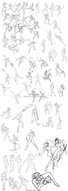 攻击动作-花瓣网|陪你做生活的设计师 | llenge #316 – Strike A Pose | HeroMachine ...