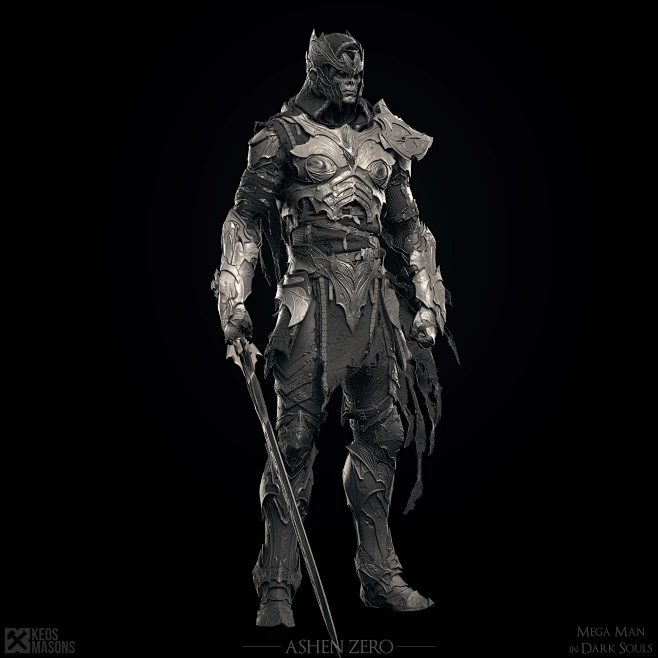 Ashen Zero - Mega Man meets Dark Souls, Marco Plouffe (Keos Masons) : ZERO from MEGA MAN in the ...