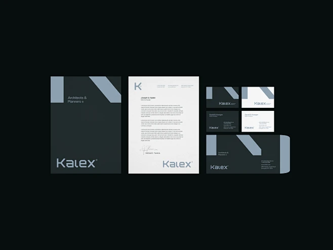 Architecture logo & branding, Architect & Interior logo : Kalex ...