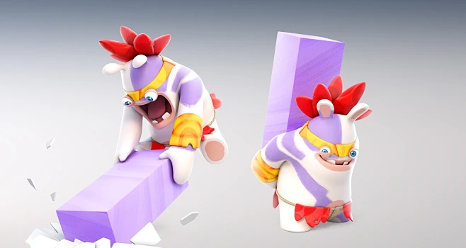 Mario + Rabbids, Characters posings-花瓣网