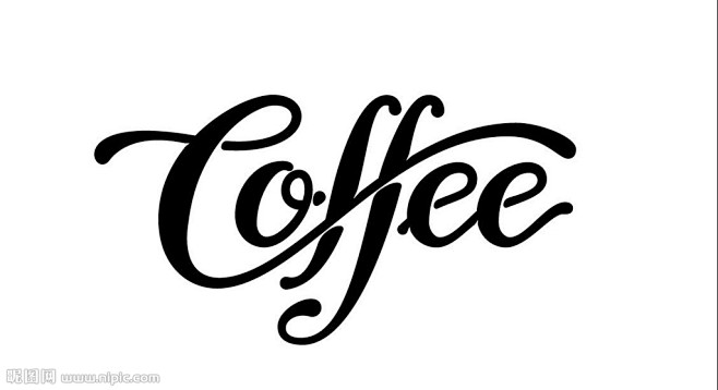 coffee咖啡店logo标志