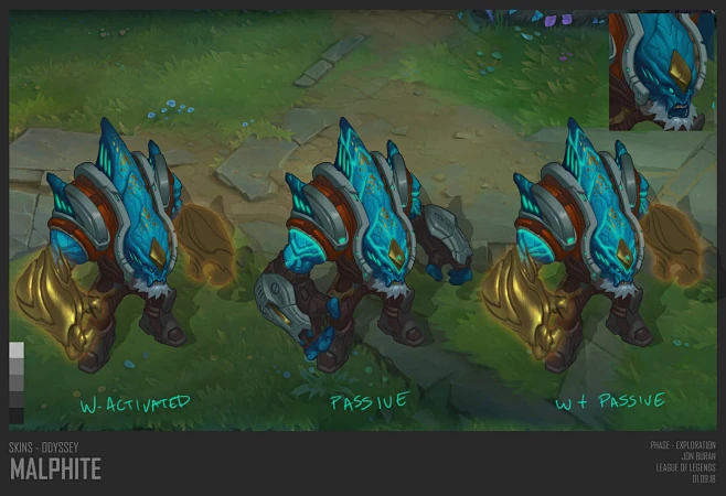 奥德赛 墨菲特——（角色概念设计）Artists：Jon 'DrPh8' Buran-花瓣网