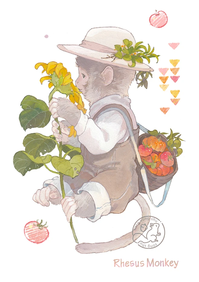 小动物农场_怂怂怂松鼠__插画师作品_涂鸦王国gracg.com-花瓣网