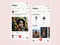 Instagram Redesign Concept adobe xd app app design feed instagram instagram post instagram ...