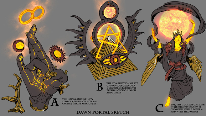 Portal Concept Sketch