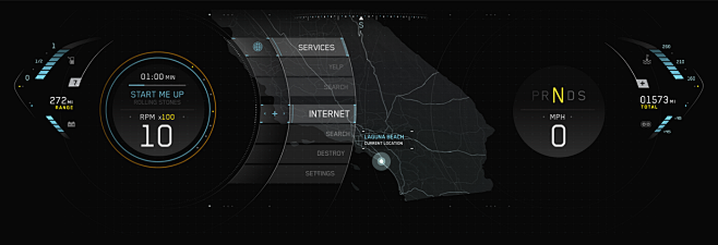 知名品牌HMI设计分析 : Tesla HMI Design从Tesla Model S ＞ Tesla Model X ＞ Tesla ...