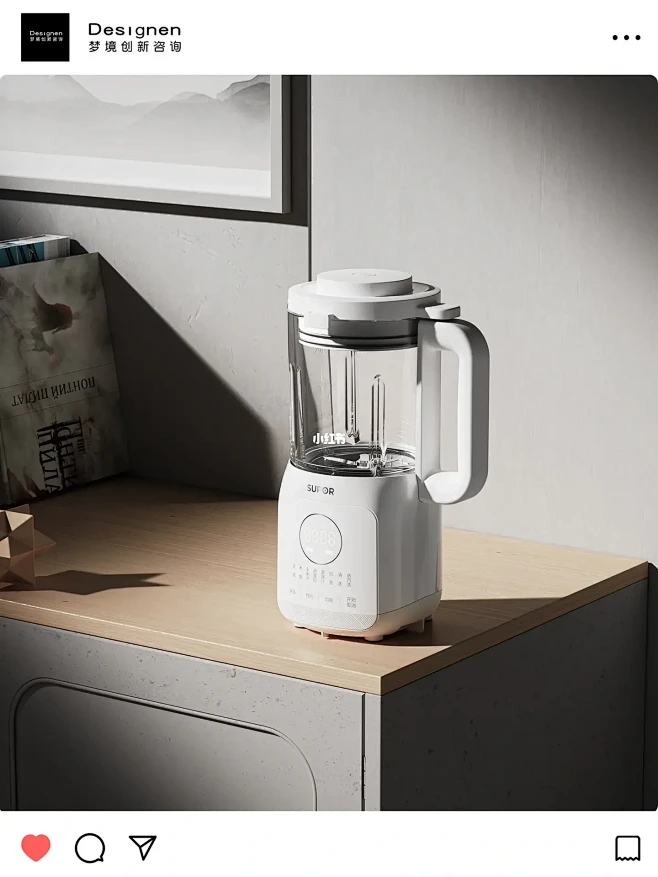 Designen丨Supor x 破壁料理机