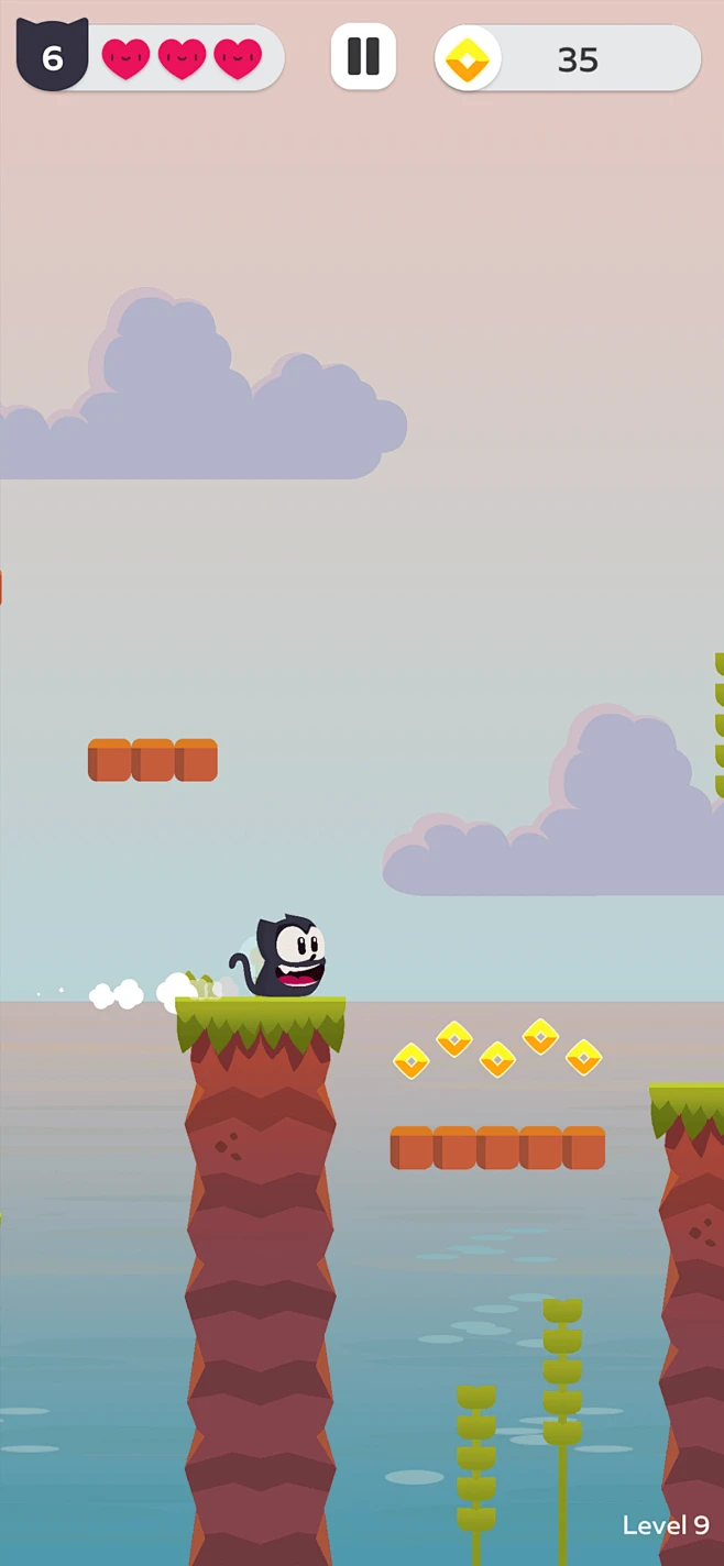 Super Rocky Run - Mobile Game : Super Rocky RunSide-scrolling, auto ...