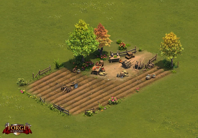 Forge of empires - Event buildings-花瓣网