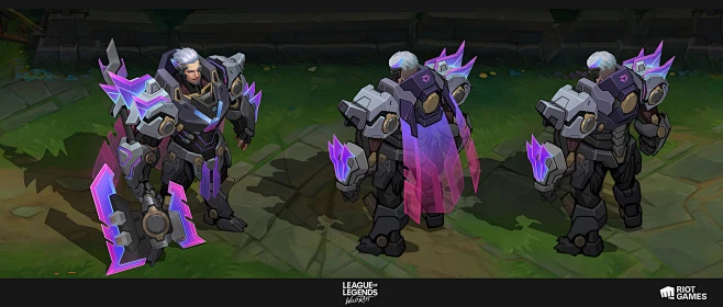 League of Legends WildRift：PROJECT: Darius-花瓣网