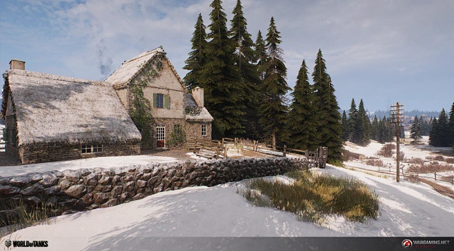 World of Tanks : Ensk, Denis Akulov : This map was part of the pack of ...