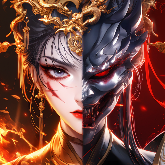 CXN-京剧女半脸icon-hzj(14)