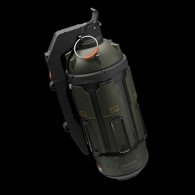 Cluster Frag Grenade-花瓣网