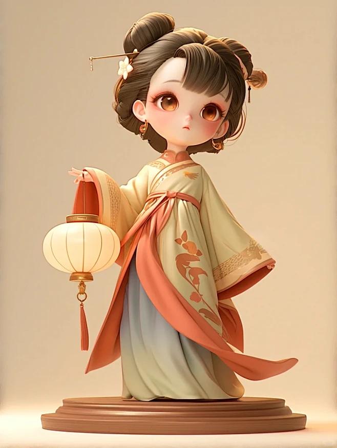 国风IP设计｜AIGC潮玩｜MJ盲盒 | 提灯记 - 小红书-花瓣网