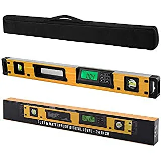 24-Inch Digital Torpedo Level and Protractor | Neodymium Magnets ...