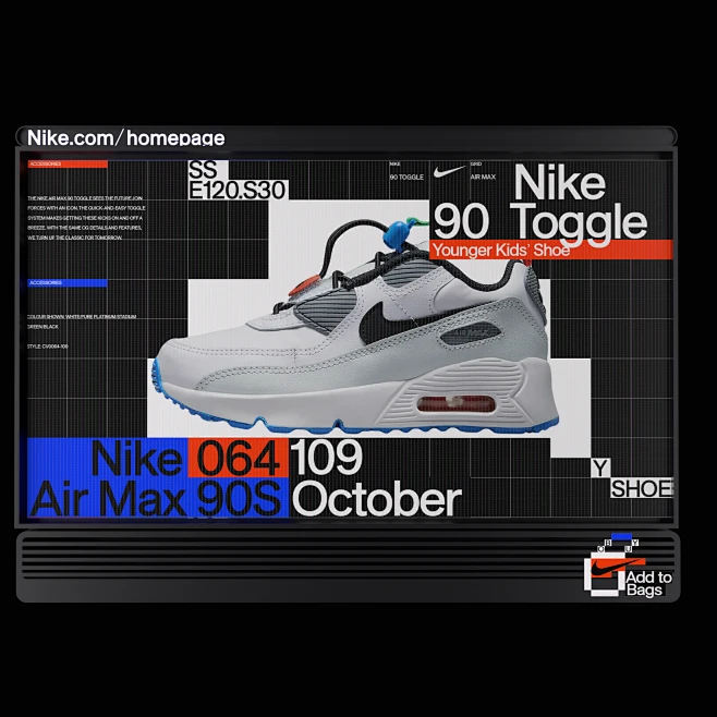 brand identity Keyvisual Nike-花瓣网