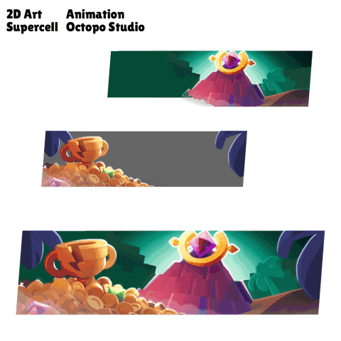 Brawl Stars U60 - 2d animation-花瓣网