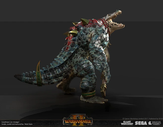 Total War: Warhammer 2 -Kroxigors, Matthew Davis : Kroxigor for Total ...