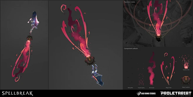 Spellbreak - Concept Art, Ryan Manning : Outsource work provided by Bad ...