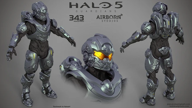 Halo5 - Teishin armor, Joao Sapiro Josue : Halo5 - Teishin armor by Joao Sapiro Josue on ...