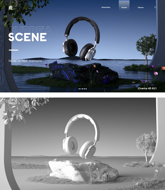 巧匠课堂·筑匠线下班第6周超现实场景渲染_巧匠课堂-学设计上巧匠 _c4d参考_T2022627 #率叶插件，让花瓣网更好用_http://ly.jiuxihuan.net/?yqr ...