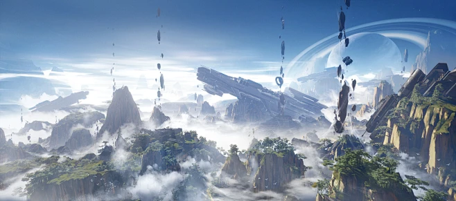 Falling Star Mountains-花瓣网