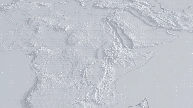 3D c4d digital look development map Style Frame title sequence White-花瓣网