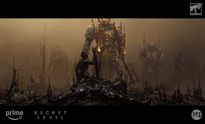 Secret Level: Warhammer 40K concept art-花瓣网