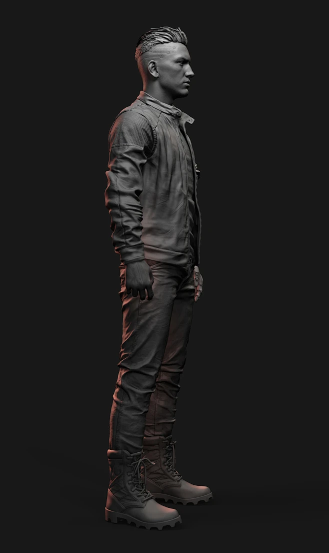 Cyberpunk Rui, Rui Mu : Hello everyone, this is my personal project ...