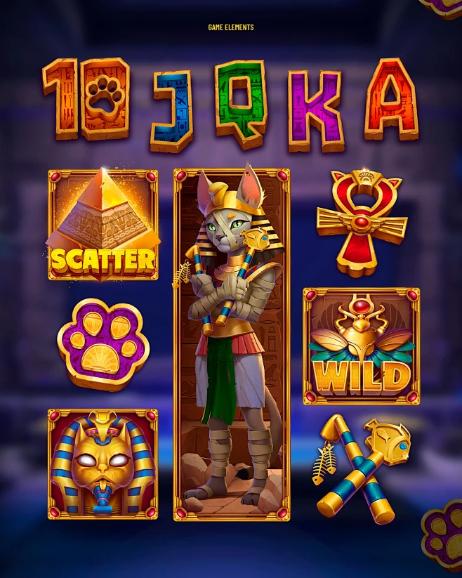 ILLUSTRATION Game Art 2D spine slot slot game casino gambling game game ...