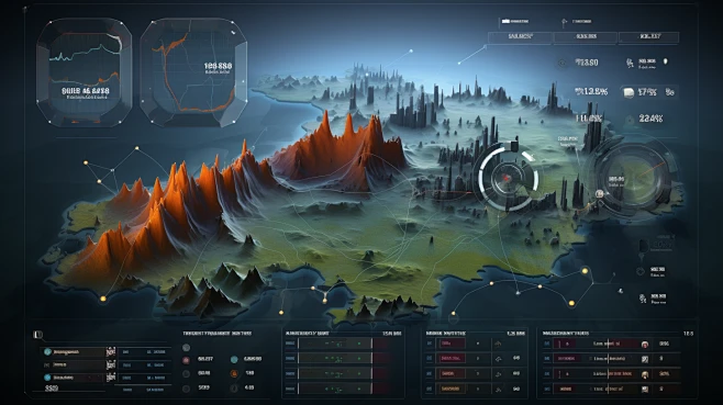 Bella_Zhang_UI_Design_Map_rendering_Map_Center_bar_chart_Pie_ch_d7880522-d149-43c1-96a8 ...