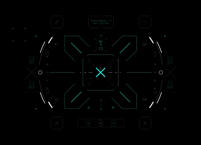 HUD Target-花瓣网