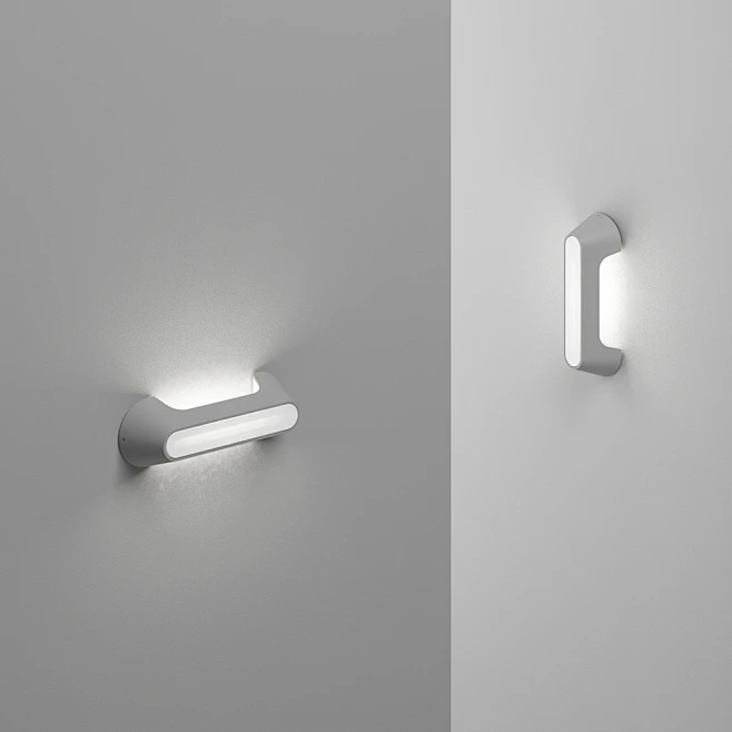 BARRA wall lamp : Barra wall lamp.The form is essentially shaped around ...