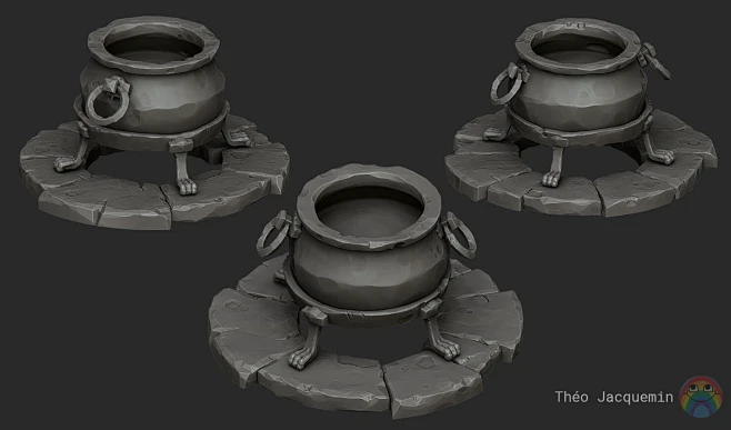 Props: Magic Cauldron-花瓣网