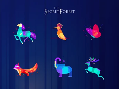 The Secret Forest-花瓣网