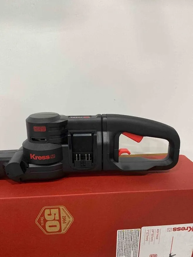 KRESS 40V Hedge Trimmers 24In Cordless Rotating Multi-Function Handle ...