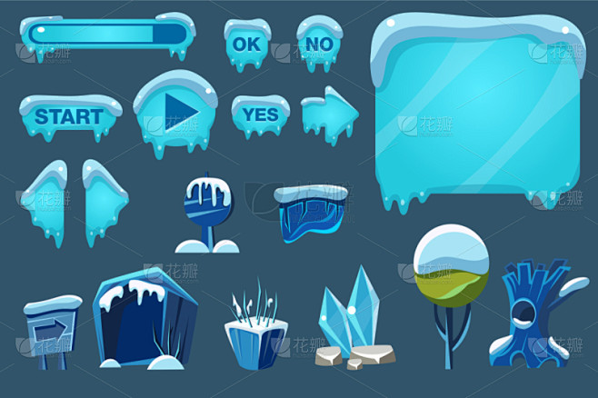 雪,按钮,格子烤肉,自然,菜单,冬天,图像,霜,联系,收集